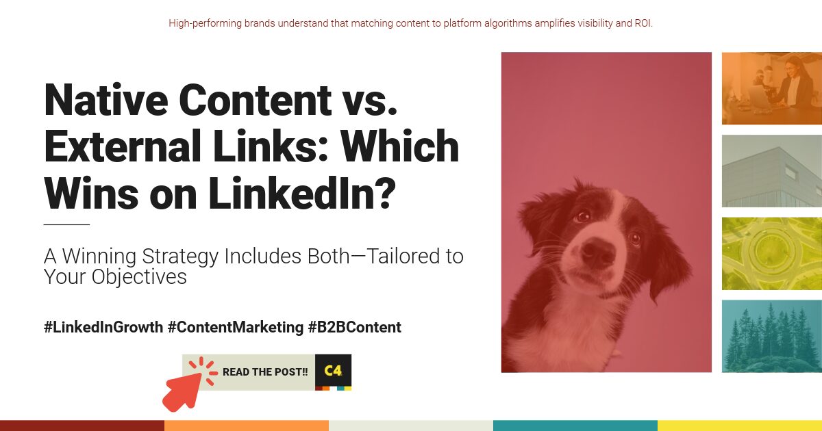 Maximizing LinkedIn Content: Native Content or External Links?